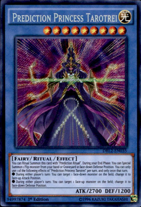 YuGiOh Dragons of Legend 2 Single Card Super Rare Prediction Princess ...