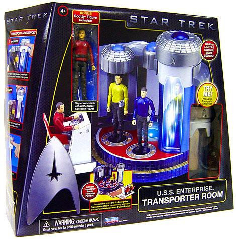 Star Trek 2009 Movie U.S.S. Enterprise Transporter Room 3.75 Action ...