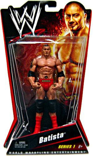 WWE Wrestling Series 1 Batista Basic Action Figure 1 of 1000 ...