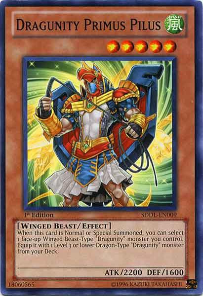 YuGiOh Dragunity Legion Structure Deck Single Card Common Dragunity ...