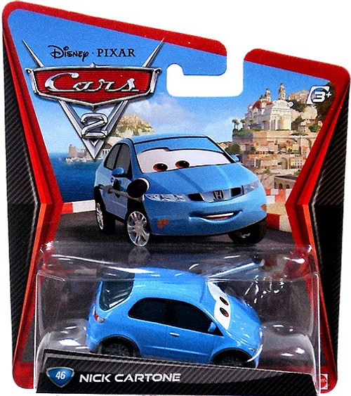 Disney Pixar Cars Cars 2 Main Series Erik Laneley 155 Diecast Car Mattel Toys - ToyWiz