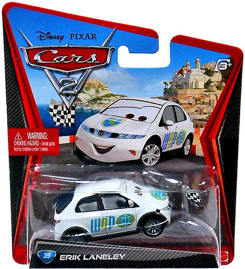 Disney Pixar Cars Cars 2 Main Series Alex Vandel 155 Diecast Car Mattel ...