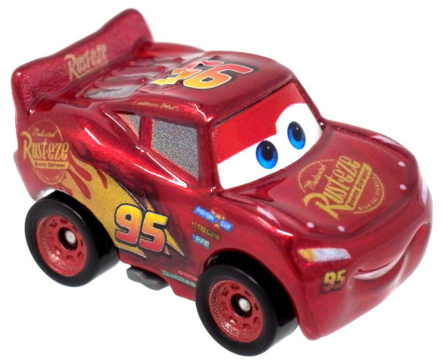 Disney Pixar Cars Cars 3 Metal Lightning McQueen 155 Diecast Car with Trophy Mattel Toys - ToyWiz