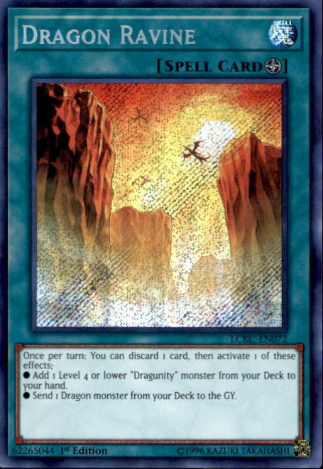 YuGiOh Mystic Fighters Single Card Super Rare Dragon Ravine MYFI-EN056 - ToyWiz