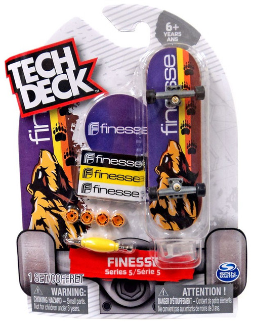 Tech Deck Series 5 Zero 96mm Mini Skateboard Spin Master - ToyWiz