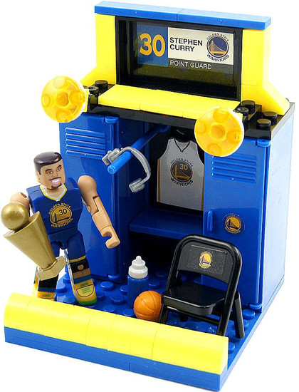 NBA Golden State Warriors C3 Construction Stephen Curry Locker Set ...
