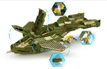 Mega Bloks Halo The Authentic Collectors Series UNSC Pelican Dropship ...