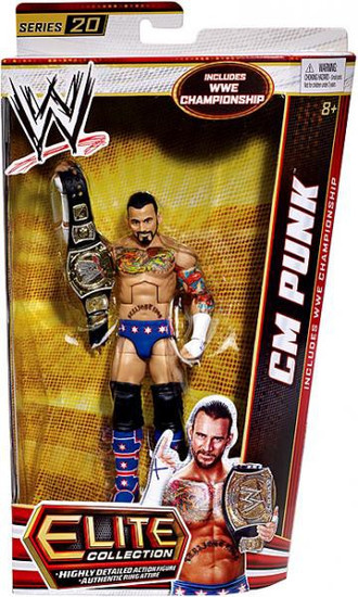 WWE Wrestling Elite Collection Series 20 CM Punk Action Figure WWE ...