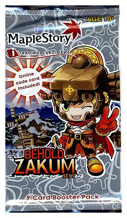 Maple Story Behold Zakum Booster Pack Wizards of the Coast - ToyWiz