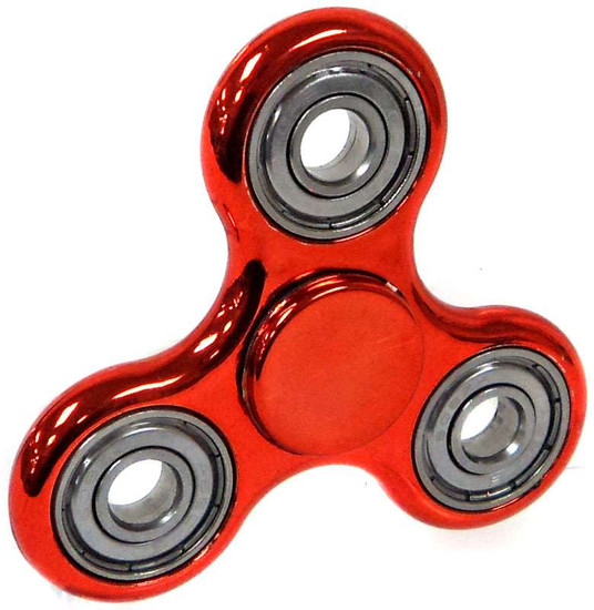 Hand Spinner Metallic Red Spinner - ToyWiz