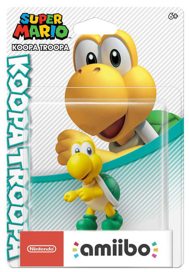 Nintendo Super Mario Amiibo Koopa Troopa Mini Figure - ToyWiz