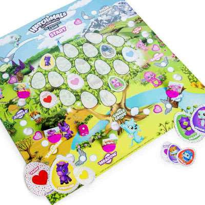 Hatchimals Colleggtibles The EGGventure Board Game Regular Cardinal ...