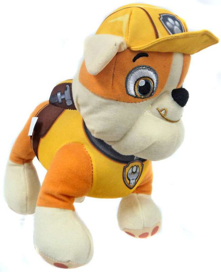Paw Patrol Rubble 8 Plush 2018 Spin Master - ToyWiz