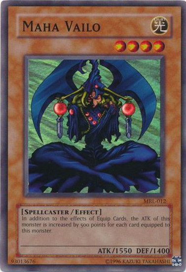 YuGiOh Magic Ruler Single Card Super Rare Maha Vailo MRL-012 - ToyWiz