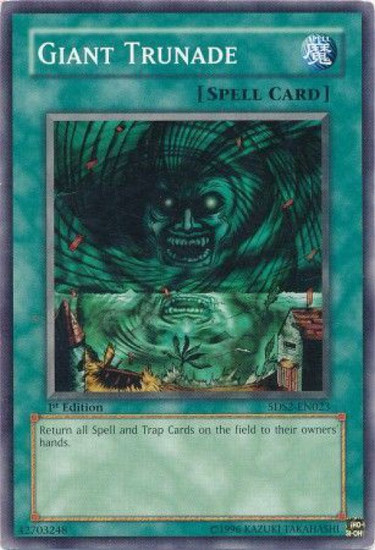 YuGiOh YuGiOh 5Ds 2009 Starter Deck Single Card Common Giant Trunade ...