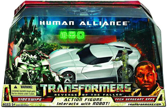 Transformers Revenge of the Fallen Human Alliance Sideswipe with Tech ...
