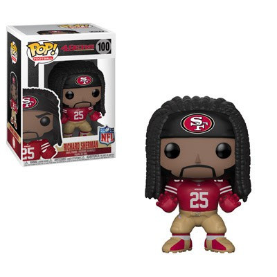Funko NFL San Francisco 49ers POP Football Richard Sherman Vinyl Figure ...