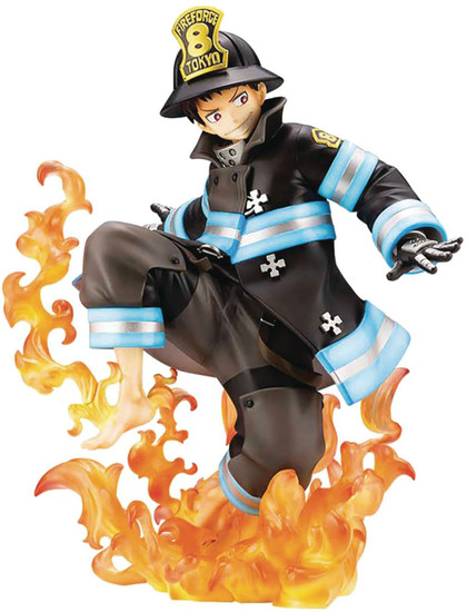 Fire Force Shinra Kusakabe 9 Collectible PVC Figure Kotobukiya - ToyWiz
