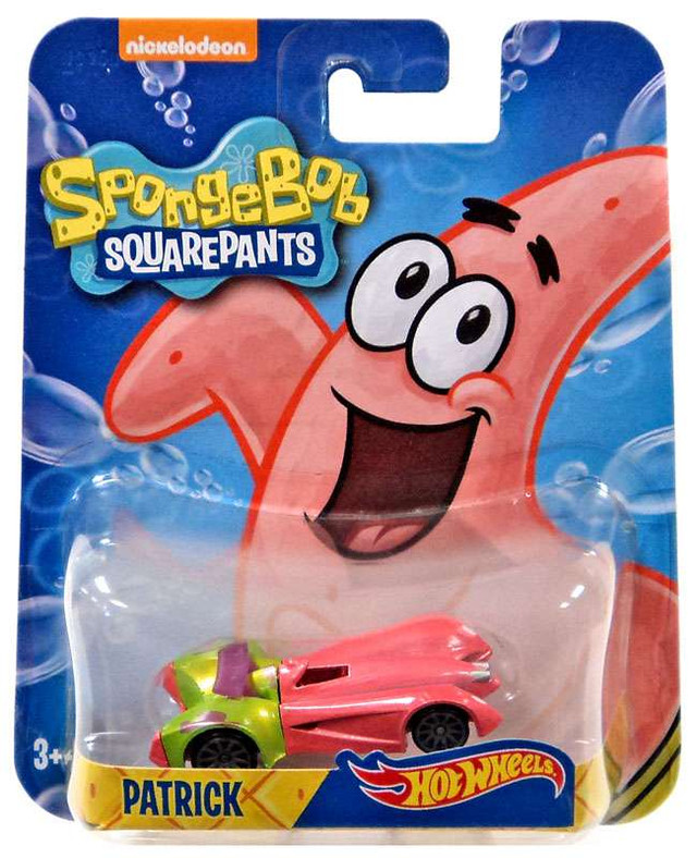 Hot Wheels Spongebob Squarepants Patrick 164 Diecast Character Car 2016 ...