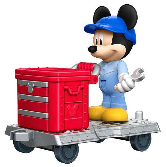 Fisher Price Disney Mickey Roadster Racers Engineer Mickey 3 Action ...