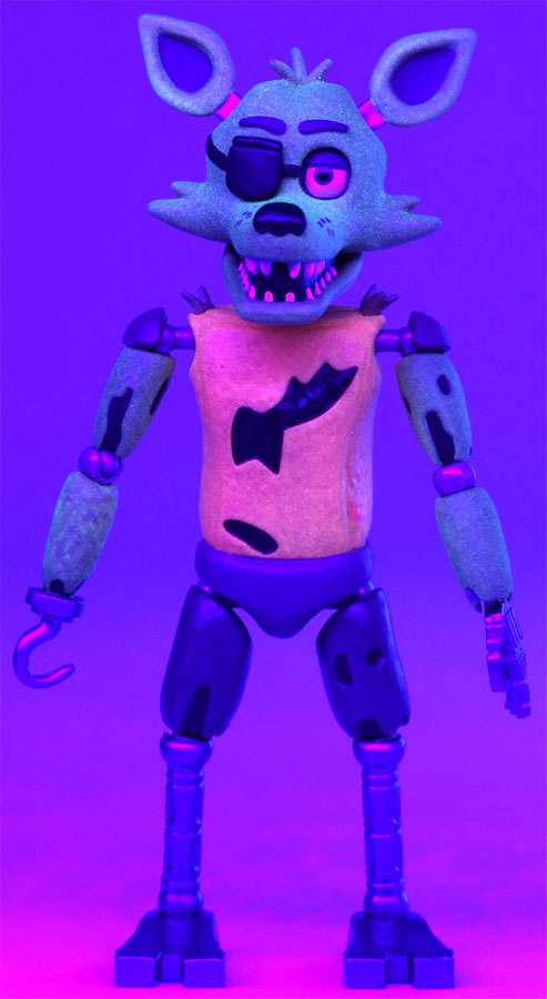 Funko Five Nights at Freddys Foxy Exclusive Action Figure Glow-in-the ...