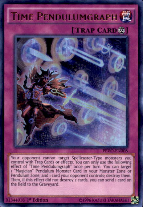 YuGiOh Pendulum Evolution Single Card Ultra Rare Time Pendulumgraph PEVO-EN008 - ToyWiz