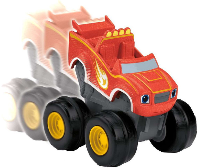 Fisher Price Blaze the Monster Machines Slam Go Speed Light Blaze - ToyWiz