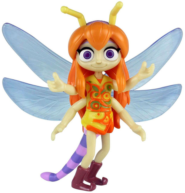 Beat Bugs Fab Figures Lucy The Dragonfly Action Figure Blip Toys - ToyWiz