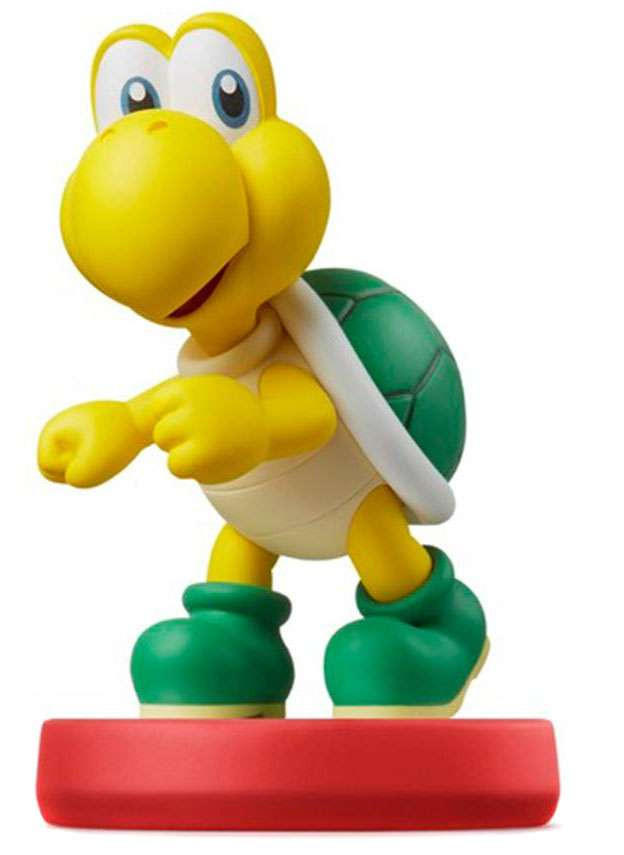 Nintendo Super Mario Amiibo Koopa Troopa Mini Figure - ToyWiz