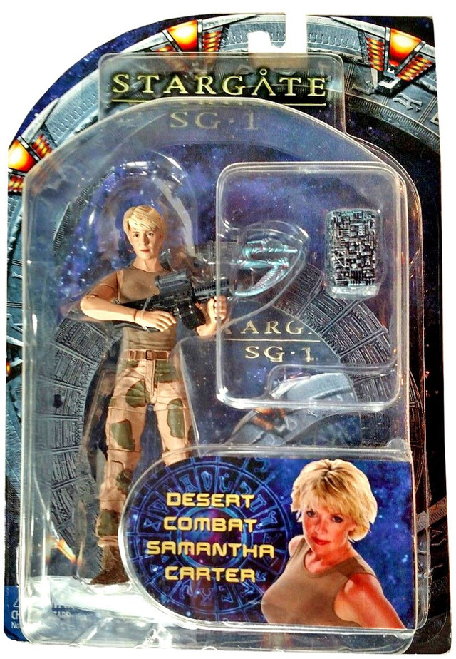 Stargate SG-1 Series 4 Samantha Carter Action Figure Desert Camo ...