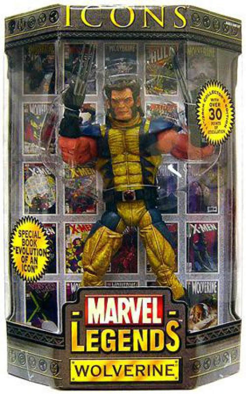 Marvel Icons Marvel Legends Wolverine 12 Deluxe Action Figure Mask Down ...
