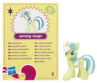 My Little Pony Series 4 Sapphire Shores 2 PVC Figure Hasbro Toys - ToyWiz