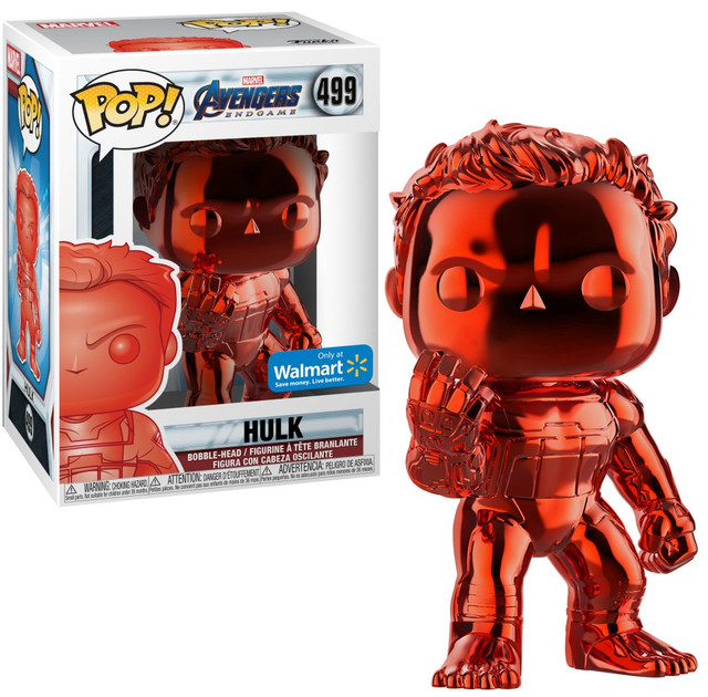 Funko Marvel Avengers Endgame POP Marvel Hulk Exclusive Vinyl Figure ...