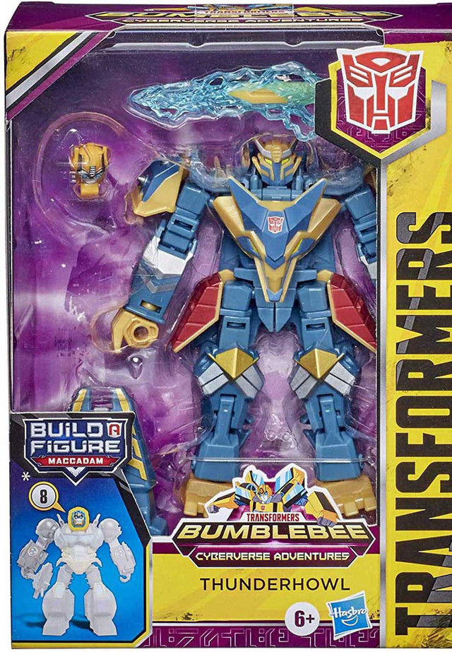 Transformers Bumblebee Cyberverse Adventures Build a Maccadam ...