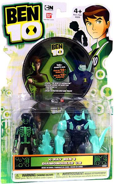 Ben 10 Basic Diamondhead 5 Action Figure Crystal Blade Playmates - ToyWiz