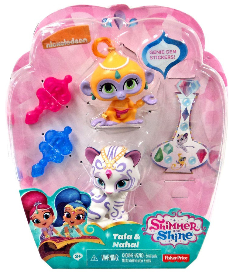 Fisher Price Shimmer Shine Tala Nahal Mini Doll 2 Pack Toywiz