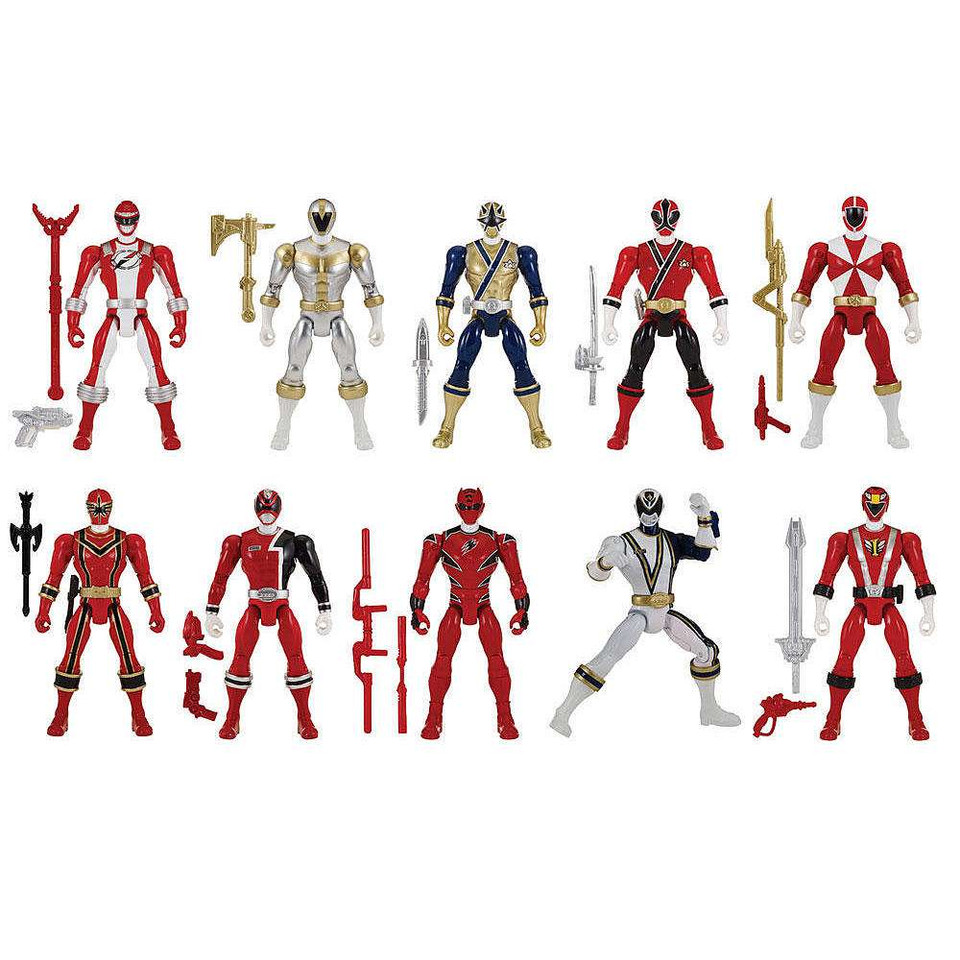 Power Rangers The Mega Collection Legendary Ranger Power Pack Exclusive ...