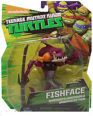 Teenage Mutant Ninja Turtles Nickelodeon Fishface 4 Action Figure 2016 ...
