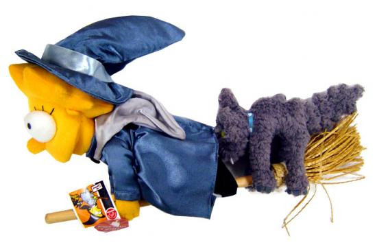 The Simpsons Lisa Simpson 12 Plush Figure Witch Applause - ToyWiz