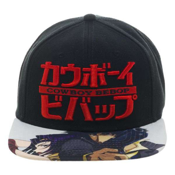 Cowboy Bebop Sublimated Bill Snapback Cap Apparel Bioworld - ToyWiz