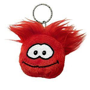 Club Penguin Red Puffle 6 Plush Jakks Pacific - ToyWiz