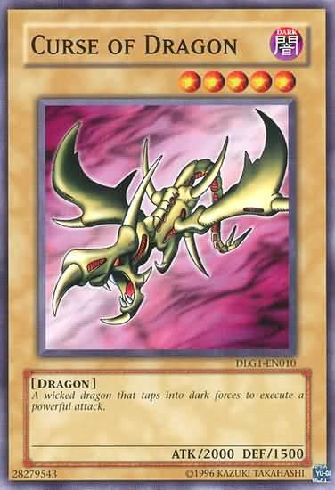 YuGiOh Dark Legends Single Card Common Curse of Dragon DLG1-EN010 - ToyWiz