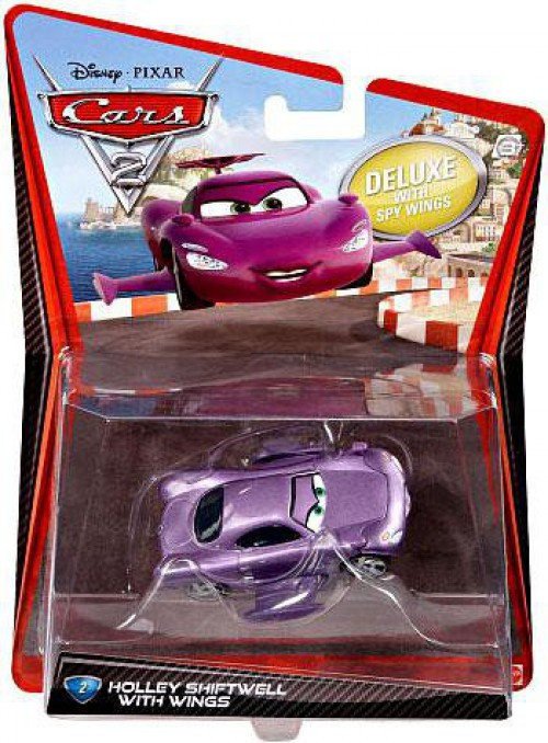 Disney Pixar Cars Cars 2 Deluxe Oversized Holley Shiftwell with Wings ...