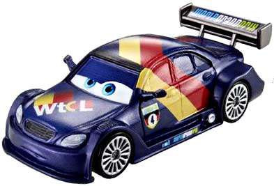 Disney Pixar Cars Cars 2 Main Series Max Schnell 155 Diecast Car Mattel ...