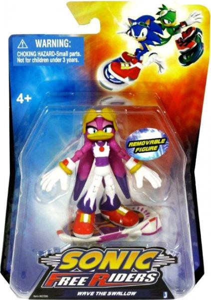 Sonic The Hedgehog Free Riders Wave 3.5 Action Figure Jazwares - ToyWiz