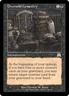 Magic The Gathering Onslaught Single Card Rare Oversold Cemetery 160 ...