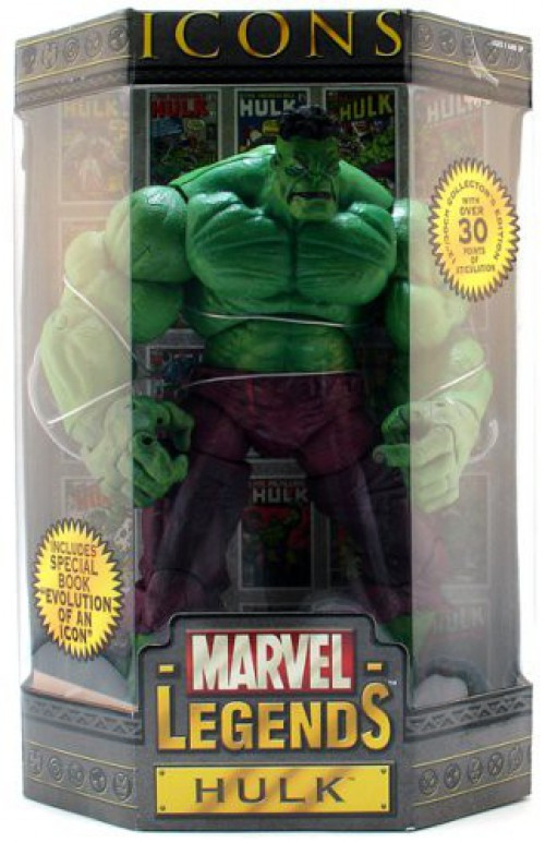 Marvel Icons Marvel Legends Hulk 12 Deluxe Action Figure Toy Biz - ToyWiz