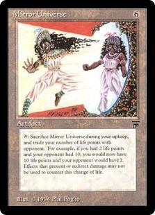 Magic The Gathering Legends Single Card Rare Mirror Universe Italian ...