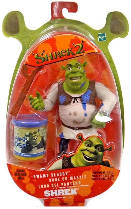 Shrek 2 Shrek Action Figure Swamp Sludge Hasbro Toys - ToyWiz