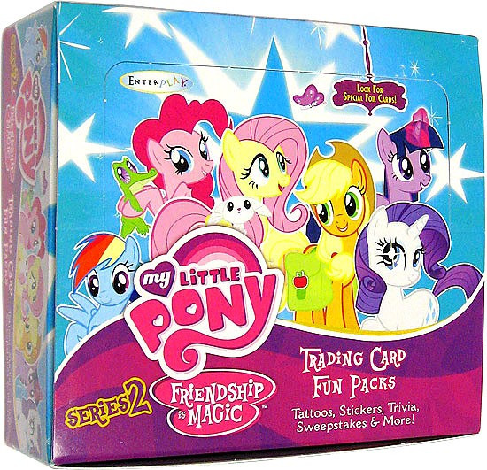 My Little Pony Friendship is Magic Fun Packs Series 2 Trading Card Box ...